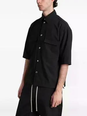STATE OF ORDER Half Short-sleeve Press-stud Shirt