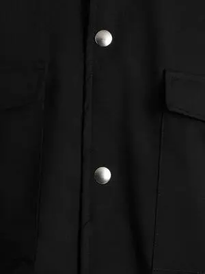 STATE OF ORDER Half Short-sleeve Press-stud Shirt