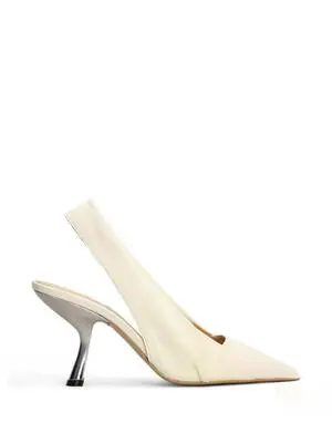 ALCHIMIA Pointed-toe Slingback Pumps
