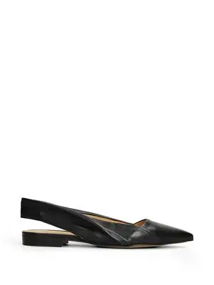 ALCHIMIA Pointed-toe Slingback Ballet Flats
