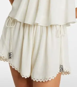 Isabel Marant Étoile Nilany Beaded Silk Romper