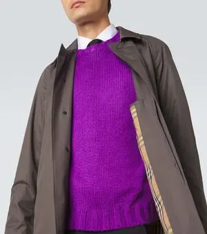 Burberry Cotton Car Coat
