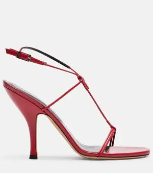 JUDE Mixer Leather Slingback Sandals