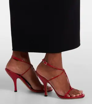 JUDE Mixer Leather Slingback Sandals