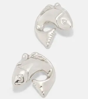 Jacquemus Poisson Earrings - Silver