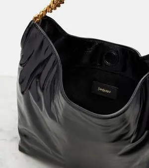 Saint Laurent Hortense Leather Shoulder Bag