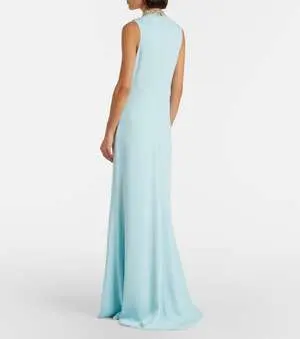 Costarellos Embellished Gown