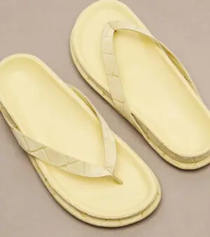 Jacquemus Tatanes Suede Thong Sandals