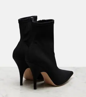 GIANVITO ROSSI Osaka Canvas Ankle Boots