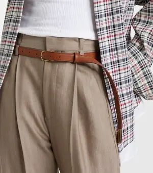 Victoria Beckham Dorian B Leather Belt