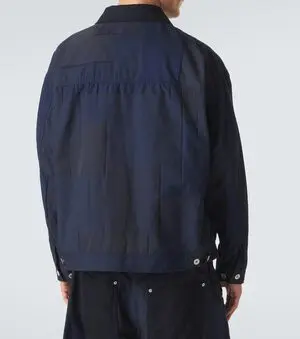 Comme Des Garçons Cotton-blend Blouson Jacket