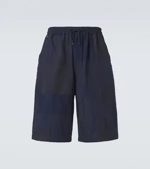 Comme Des Garçons Cotton-blend Bermuda Shorts