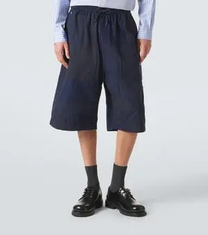 Comme Des Garçons Cotton-blend Bermuda Shorts