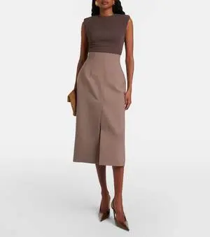MUGLER High-rise Pencil Skirt