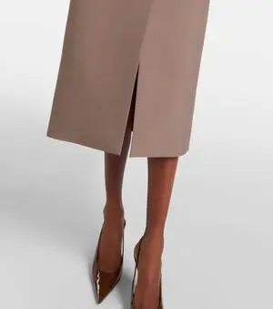 MUGLER High-rise Pencil Skirt