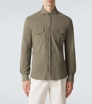 Brunello Cucinelli Cotton Overshirt