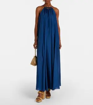 Zimmermann Solena Leather Platform Sandals