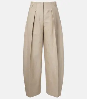 Jacquemus Ovalo Barrel-leg Pants