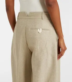 Jacquemus Ovalo Barrel-leg Pants