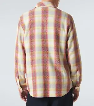 GOD'S TRUE CASHMERE Rose Blume Cashmere Shirt With Sunstone - Multicoloured