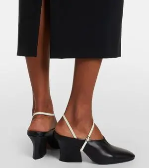 JIL SANDER Leather Mules