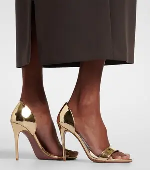 Paris Texas Vera Mirrored Leather Sandals