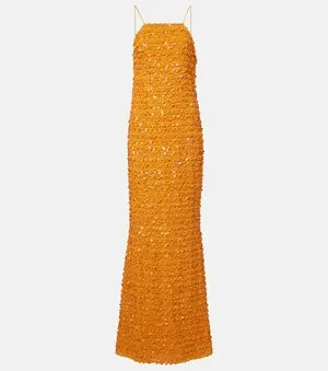 TALLER MARMO Candice Sequined Gown