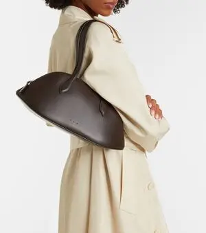 AESTHER EKME Cosmo Medium Leather Bowling Bag