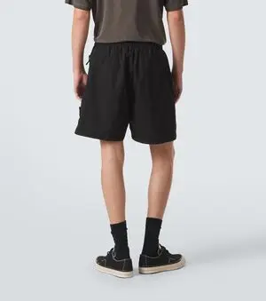 Stone Island Compass Cotton-blend Shorts
