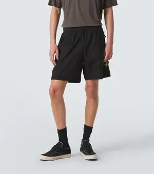 Stone Island Compass Cotton-blend Shorts