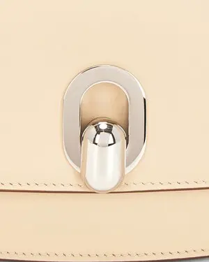 Savette Tondo Crescent Bag - Bone