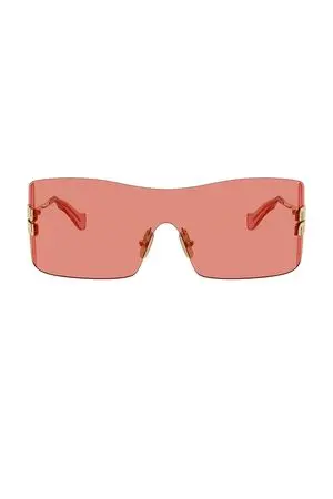 Miu Miu Rectangular Sunglasses - Pink