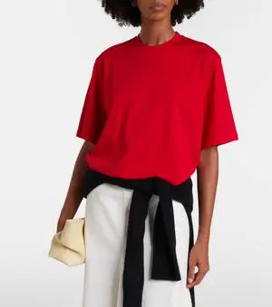 RÓHE Oversized Cotton And Silk-blend T-shirt