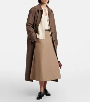 RÓHE Cable-knit Cotton And Merino Wool Cardigan
