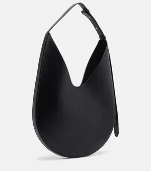 AESTHER EKME Medium Leather Shoulder Bag - Black