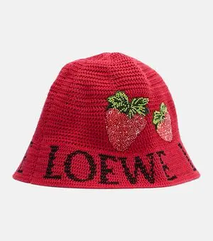 Loewe Paula's Ibiza Crochet Bucket Hat
