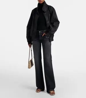 Gucci Vittoria Gg Canvas Thong Sandals