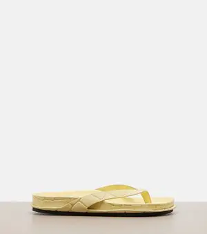 Jacquemus Tatanes Suede Thong Sandals