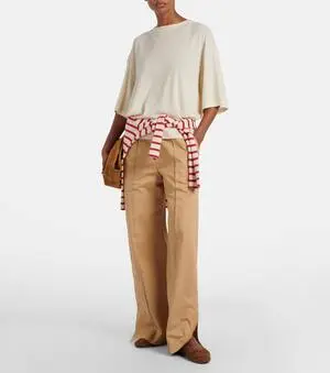 Le Monde Beryl Regency Woven Ballet Flats - Brown