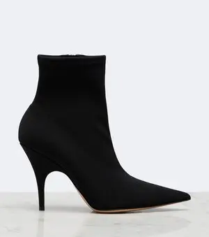 GIANVITO ROSSI Osaka Canvas Ankle Boots