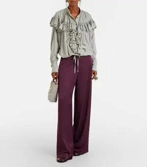 Dries Van Noten Micro Embellished Top-handle Bag
