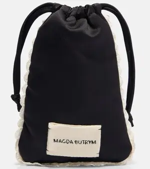 Magda Butrym Logo Round Sunglasses