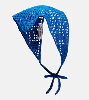Ruslan Baginskiy Crochet Scarf - Blue