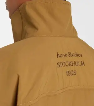 Acne Studios Logo Jacket - Brown