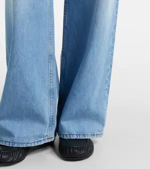 Acne Studios 1981 Mid-rise Wide-leg Jeans - Blue