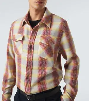 GOD'S TRUE CASHMERE Rose Blume Cashmere Shirt With Sunstone - Multicoloured