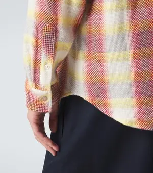 GOD'S TRUE CASHMERE Rose Blume Cashmere Shirt With Sunstone - Multicoloured