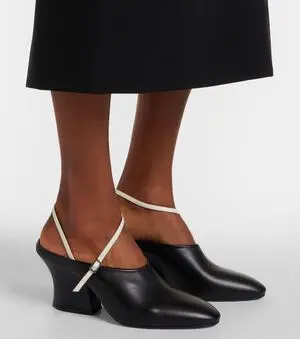 JIL SANDER Leather Mules