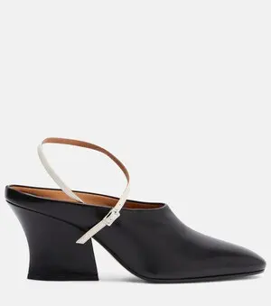 JIL SANDER Leather Mules
