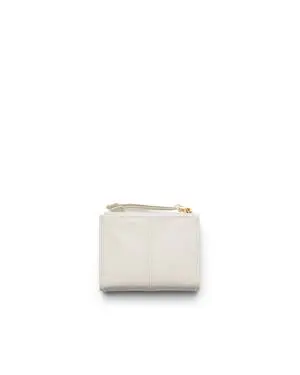 Prada Small Leather Wallet - White